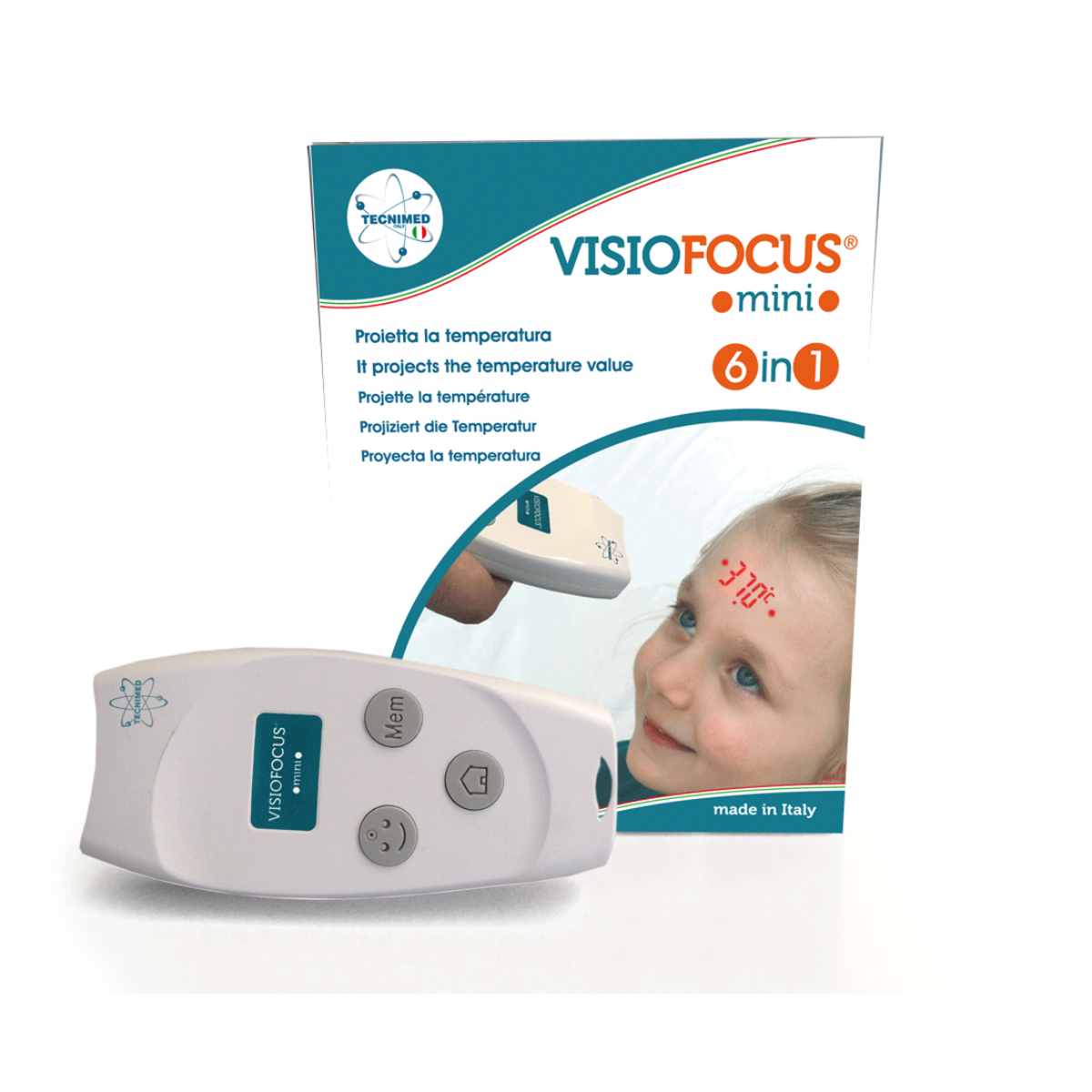 Tecnimed Visiofocus Mini Infrarot-Thermometer online kaufen